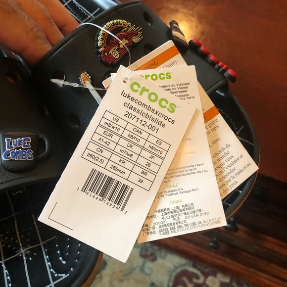 CROCS | Shoes | Nwt Luke Combs X Crocs Bootlegger Slides Mens 8 | Poshmark
